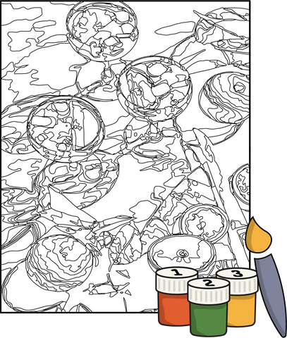 Crying Flowers Paint By Number - Paint by You